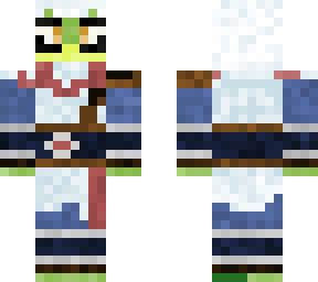 Bullfrog-Captain Laserhawk! | Minecraft Skin