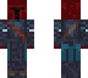 custom red warden skin | Minecraft Skin