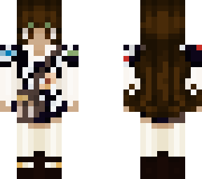 Lavender (with bag potions) | Minecraft Skin