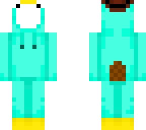 Perry The Platypus Wunzee | Minecraft Skin