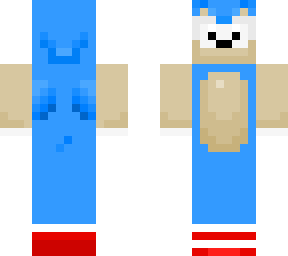classic sonic | Minecraft Skins
