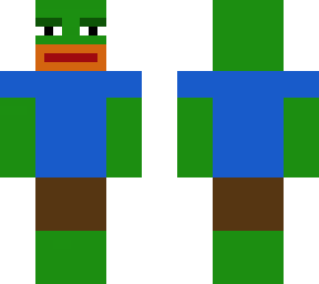 The most beautiful pepe the frog ever | Minecraft Skin