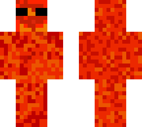 volcano man | Minecraft Skin