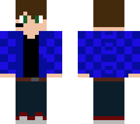 Checkered flannel boy updated | Minecraft Skin