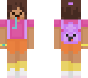 dora dupe | Minecraft Skin