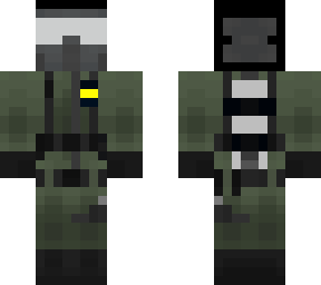Hazmat koki | Minecraft Skin
