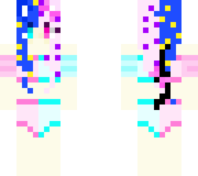 MineCraft Fan Girl Swim Sute | Minecraft Skin