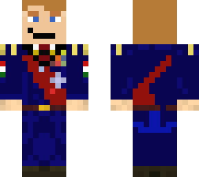 Peterson Blue | Minecraft Skin