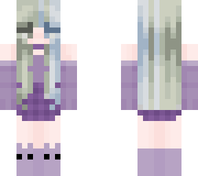 purple dress | Minecraft Skins