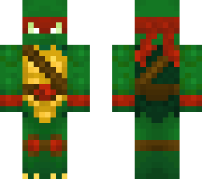tmnt raphael | Minecraft Skins
