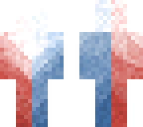 Red and Blue gradient | Minecraft Skin