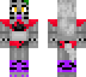 Roxanne Wolf / Roxy fnaf | Minecraft Skin