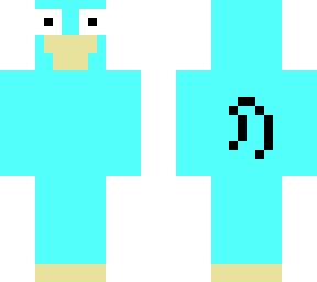 Shiny Psyduck | Minecraft Skin