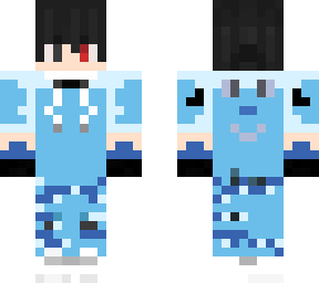 Skin boys blue skyline | Minecraft Skin
