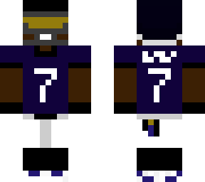 Baltimore Ravens Color | Minecraft Skin