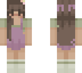 cottage core girl | Minecraft Skin