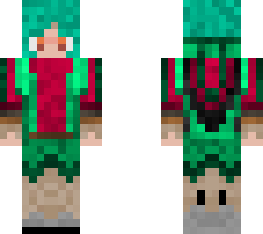 Crazy quetzal person | Minecraft Skin