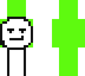 dream roblox meme | Minecraft Skin