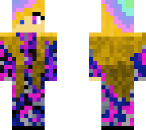 Glitch girl | Minecraft Skin