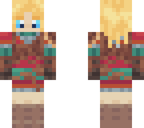 Link TOTK Hylian Tunic | Minecraft Skin