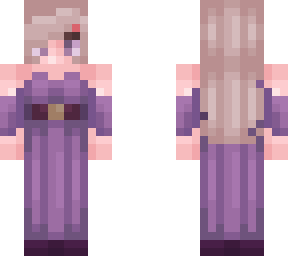 Purple dress | Minecraft Skin