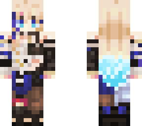 Serval Landau - HSR | Minecraft Skin