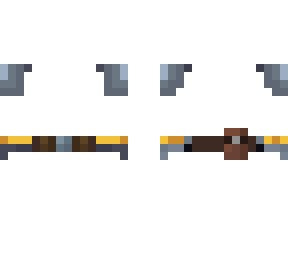 Shoulder pads and wrist bands with a Belt | Minecraft Skin