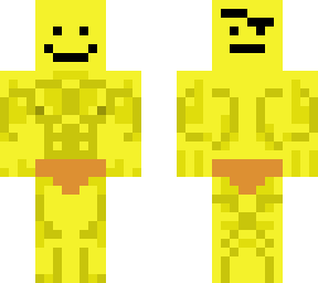 Strong smiley emoji | Minecraft Skin