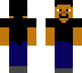 Black Steve | Minecraft Skin