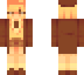 cream caramel pudding (fem) | Minecraft Skin