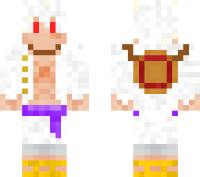 Gear 5 Luffy | Minecraft Skin