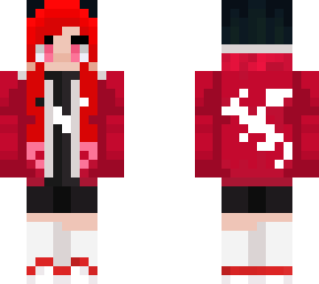 girl red | Minecraft Skin
