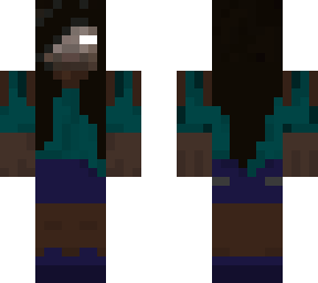 herobrine girl | Minecraft Skin
