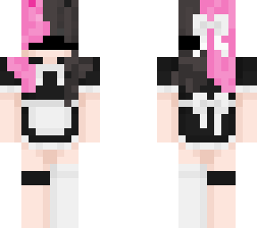 Idk, kawaii pink maid | Minecraft Skin