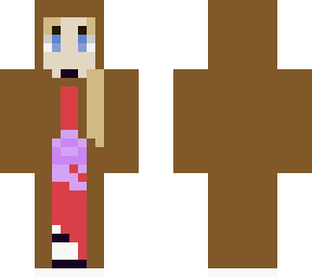 girl with cape | Minecraft Skins