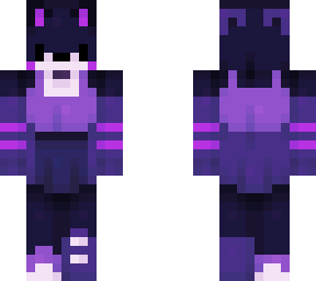 purple cat | Minecraft Skins