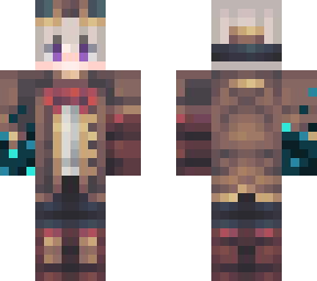 Steampunk guy sculk infected | Minecraft Skin