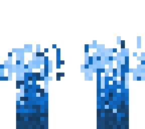 Water or blue fire | Minecraft Skin
