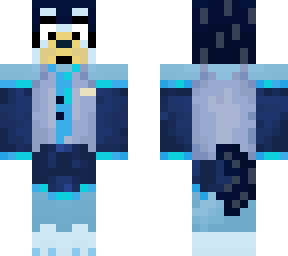 Bandit hatsune bluey | Minecraft Skin