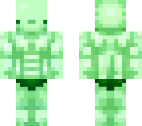 Buff Slime Axolotl | Minecraft Skin
