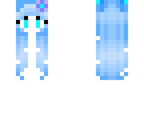 blue hair base | Minecraft Skins