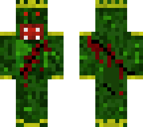 king of stupid zombie | Minecraft Skin