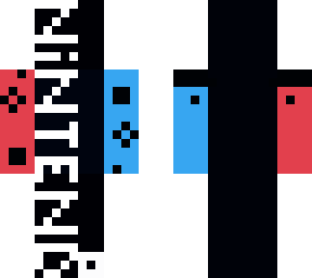 Nintendo switch controllers and screen | Minecraft Skin