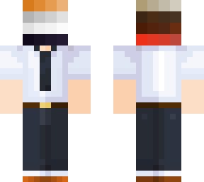 Plantilla CAMISA blanca oficina | Minecraft Skin