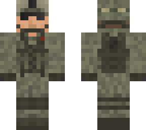 U.S. ARMY INFANTRY | ACU Camouflage | Minecraft Skin