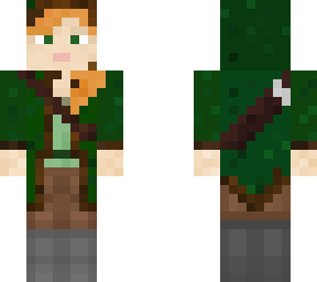 Archer alex without mask | Minecraft Skin