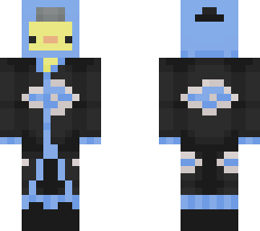 Blue Aktsuki Duck | Minecraft Skin
