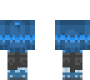 blue casual | Minecraft Skin