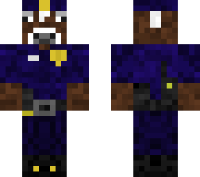 Cow Cop | Minecraft Skin