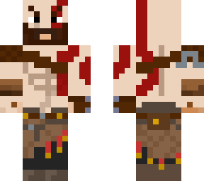 Kratos | Minecraft Skin
